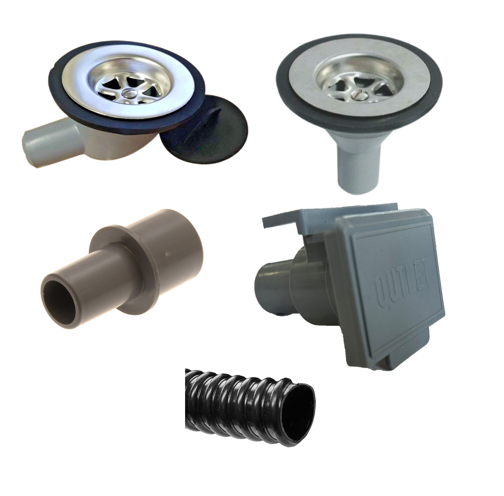 PVC Convoluted Waste Pipe & Fittings – Rebel Leisure Direct Ltd